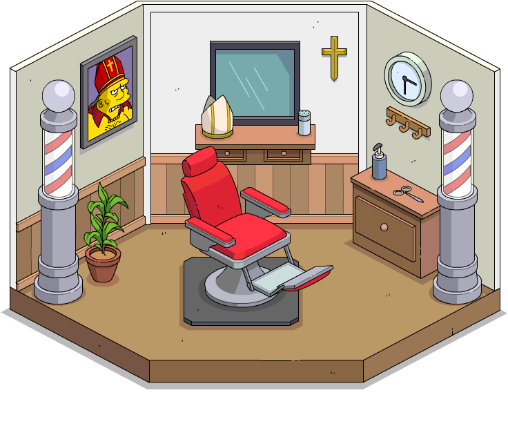 Beefy Bishop's Barbershop | The Simpsons: Tapped Out Wiki | Fandom