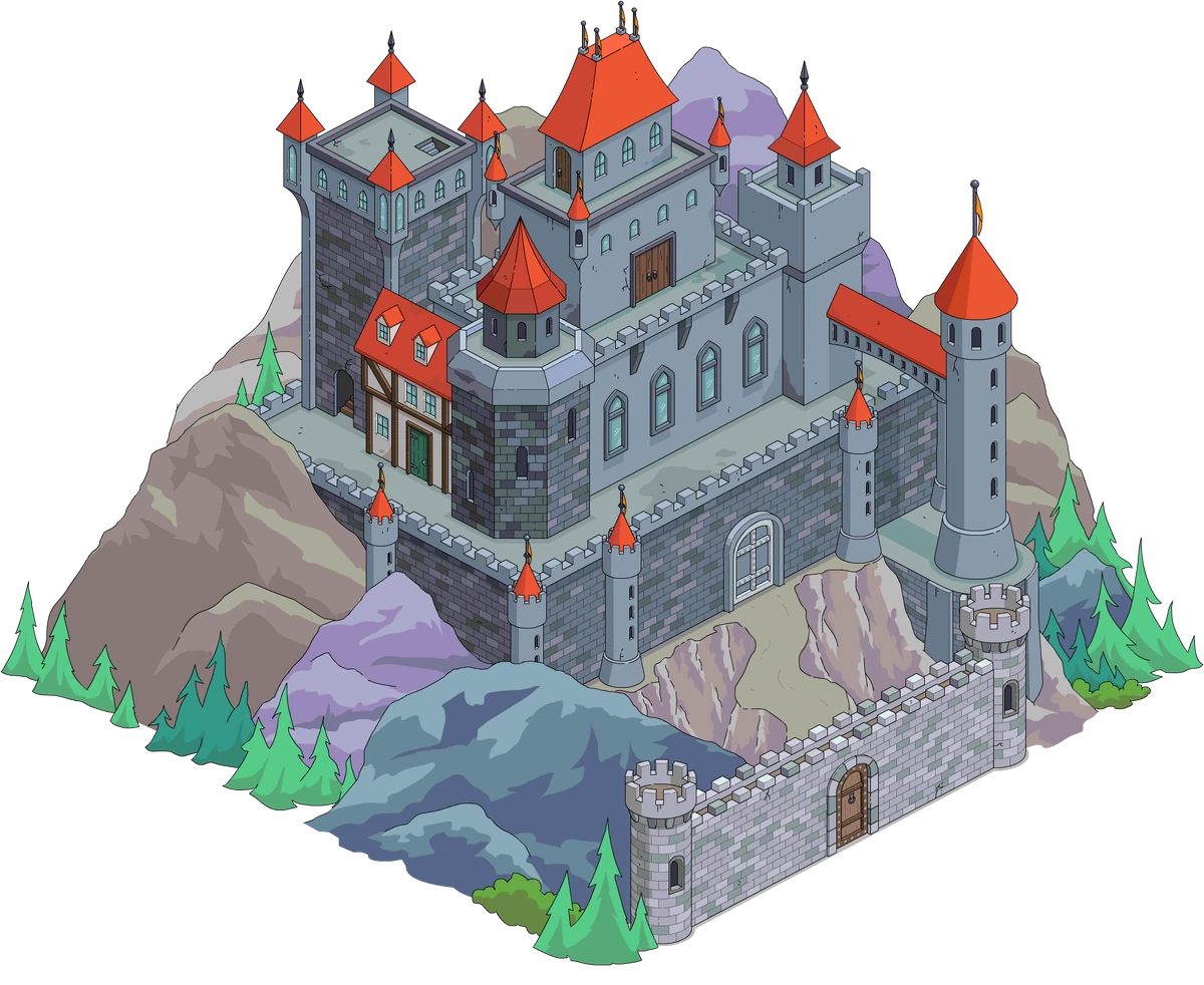 Fantasy Mountain Castle | The Simpsons: Tapped Out Wiki | Fandom