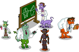 Hell Scientists | The Simpsons: Tapped Out Wiki | Fandom