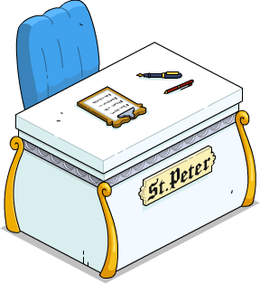St. Peter's Desk | The Simpsons: Tapped Out Wiki | Fandom