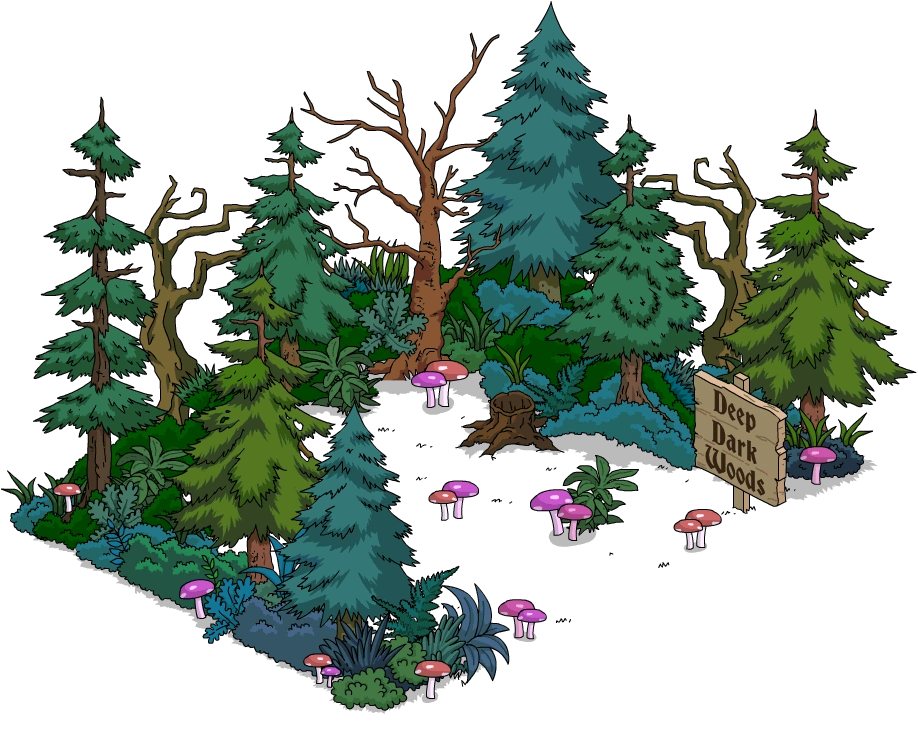 Deep Dark Woods | The Simpsons: Tapped Out Wiki | Fandom