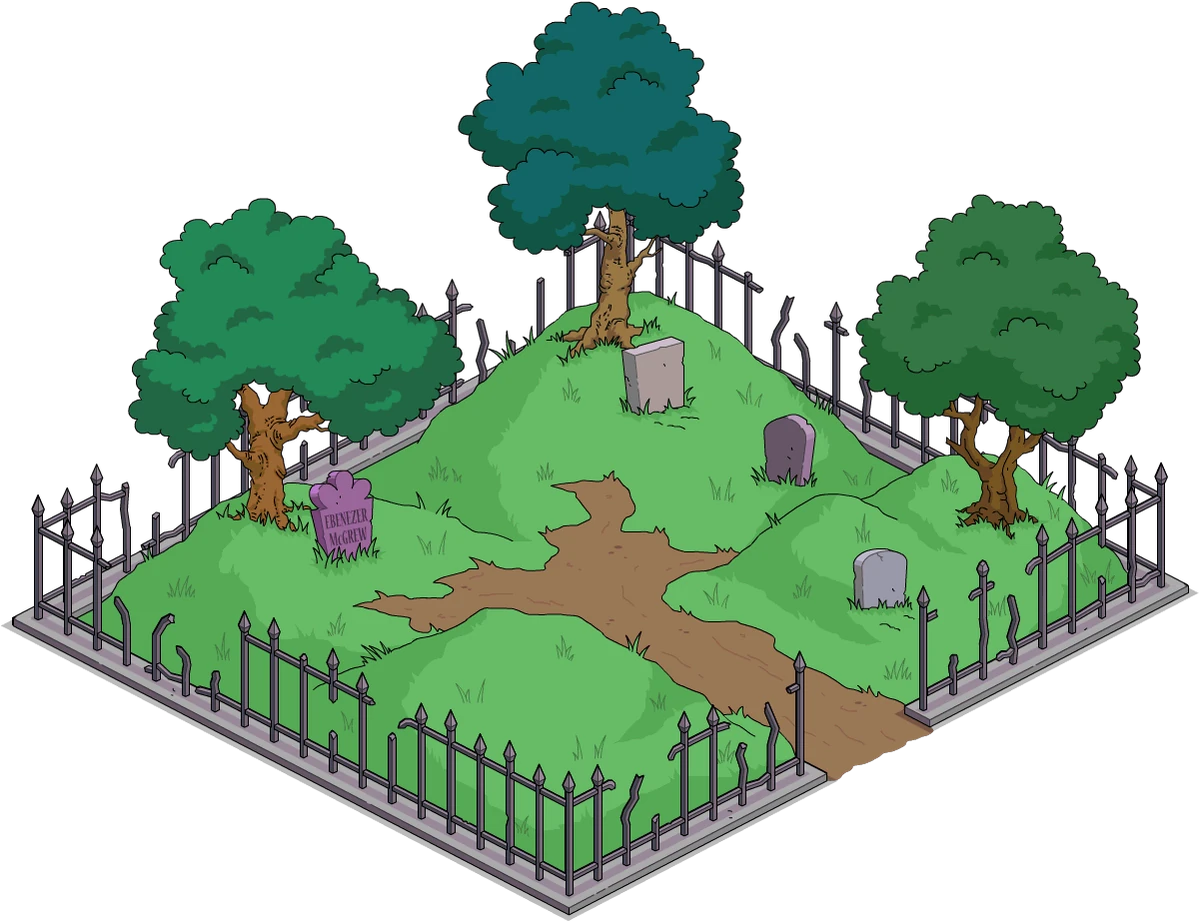 Ominously Blank Graveyard | The Simpsons: Tapped Out Wiki | Fandom