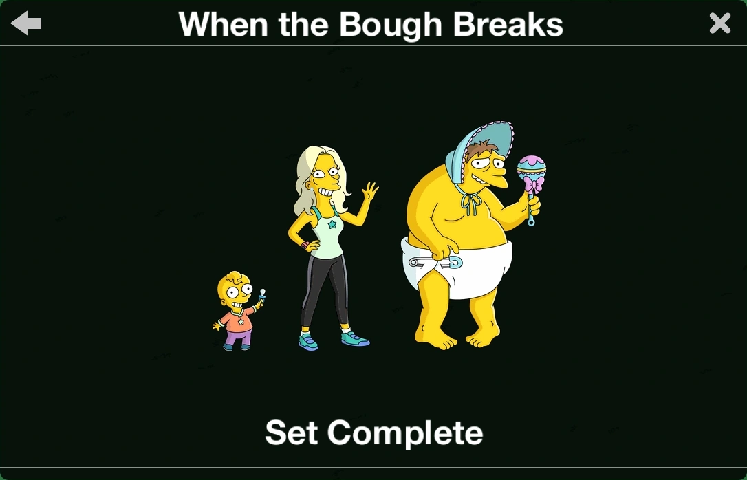 Category:When the Bough Breaks | The Simpsons: Tapped Out Wiki | Fandom