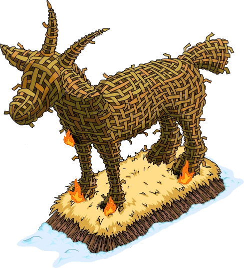 Giant Burning Goat | The Simpsons: Tapped Out Wiki | Fandom