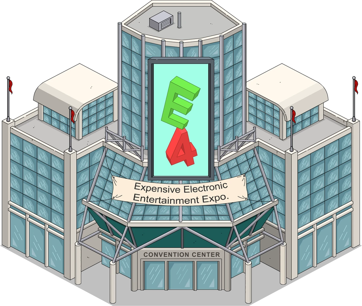 E4 Convention Center | The Simpsons: Tapped Out Wiki | Fandom
