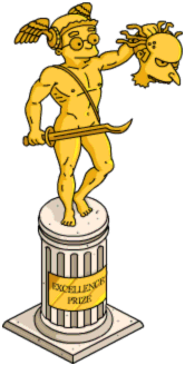 Excellence Prize Statue | The Simpsons: Tapped Out Wiki | Fandom
