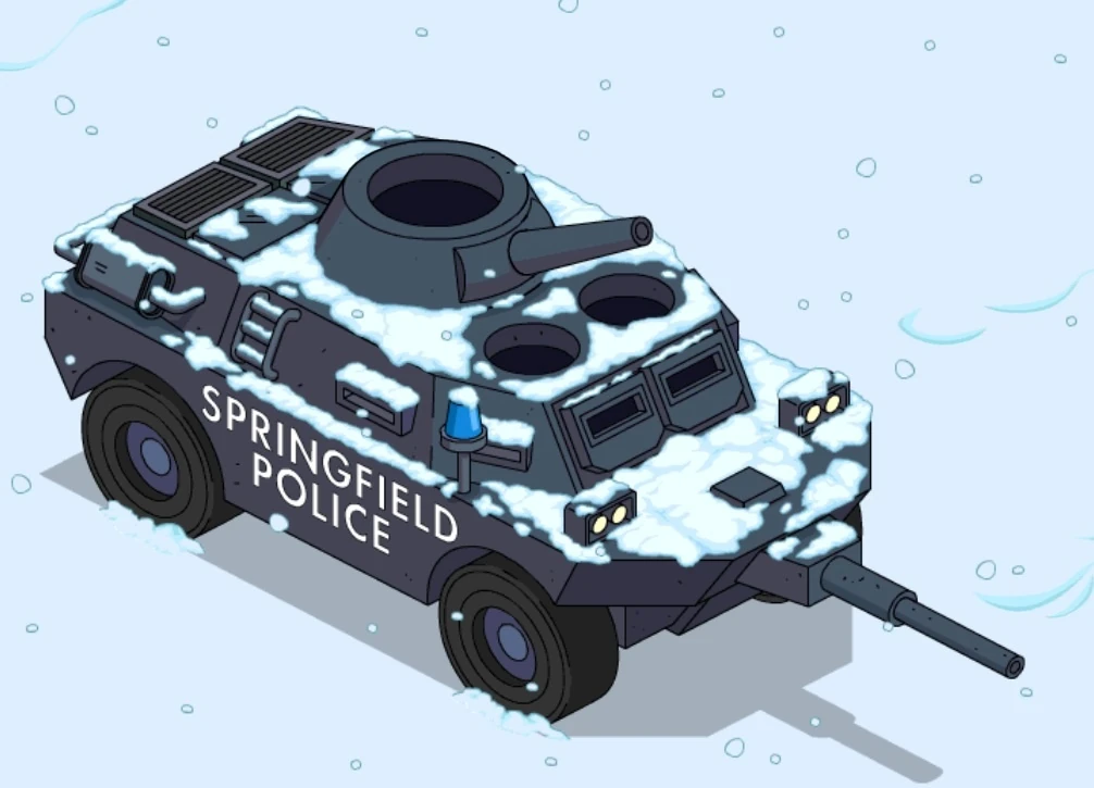 Police Tank | Los Simpson Springfield Wiki | Fandom