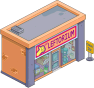 The Leftorium | The Simpsons: Tapped Out Wiki | Fandom