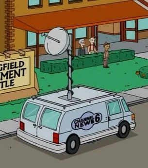 Channel 6 News Van | Los Simpson Springfield Wiki | Fandom