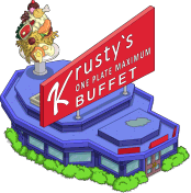 Krusty's One Plate Maximum Buffet | The Simpsons: Tapped Out Wiki | Fandom