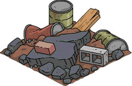 Small Rubble Pile | The Simpsons: Tapped Out Wiki | Fandom