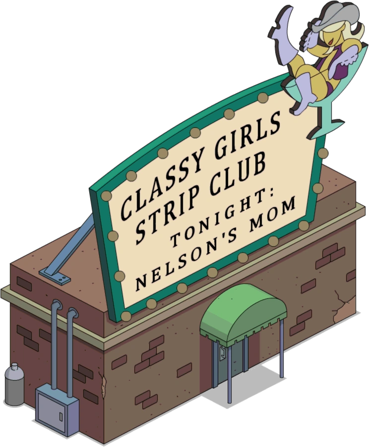 Classy Girls Strip Club | The Simpsons: Tapped Out Wiki | Fandom