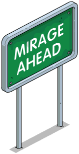 Mirage Ahead Sign | The Simpsons: Tapped Out Wiki | Fandom