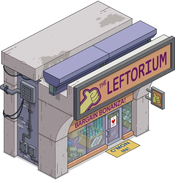 Mirrored Leftorium | The Simpsons: Tapped Out Wiki | Fandom