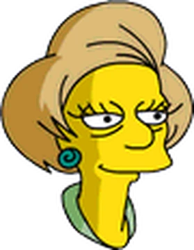Simpsons Grandma Face
