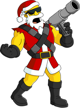 Bonestorm Santa | The Simpsons: Tapped Out Wiki | Fandom