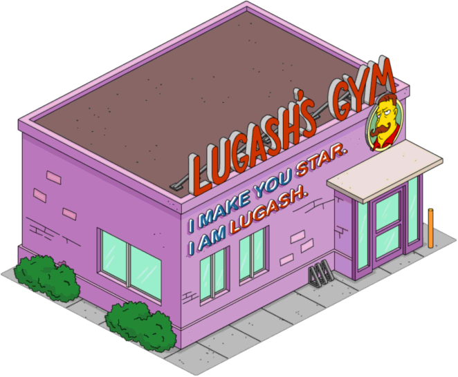 Lugash's Gym | The Simpsons: Tapped Out Wiki | Fandom
