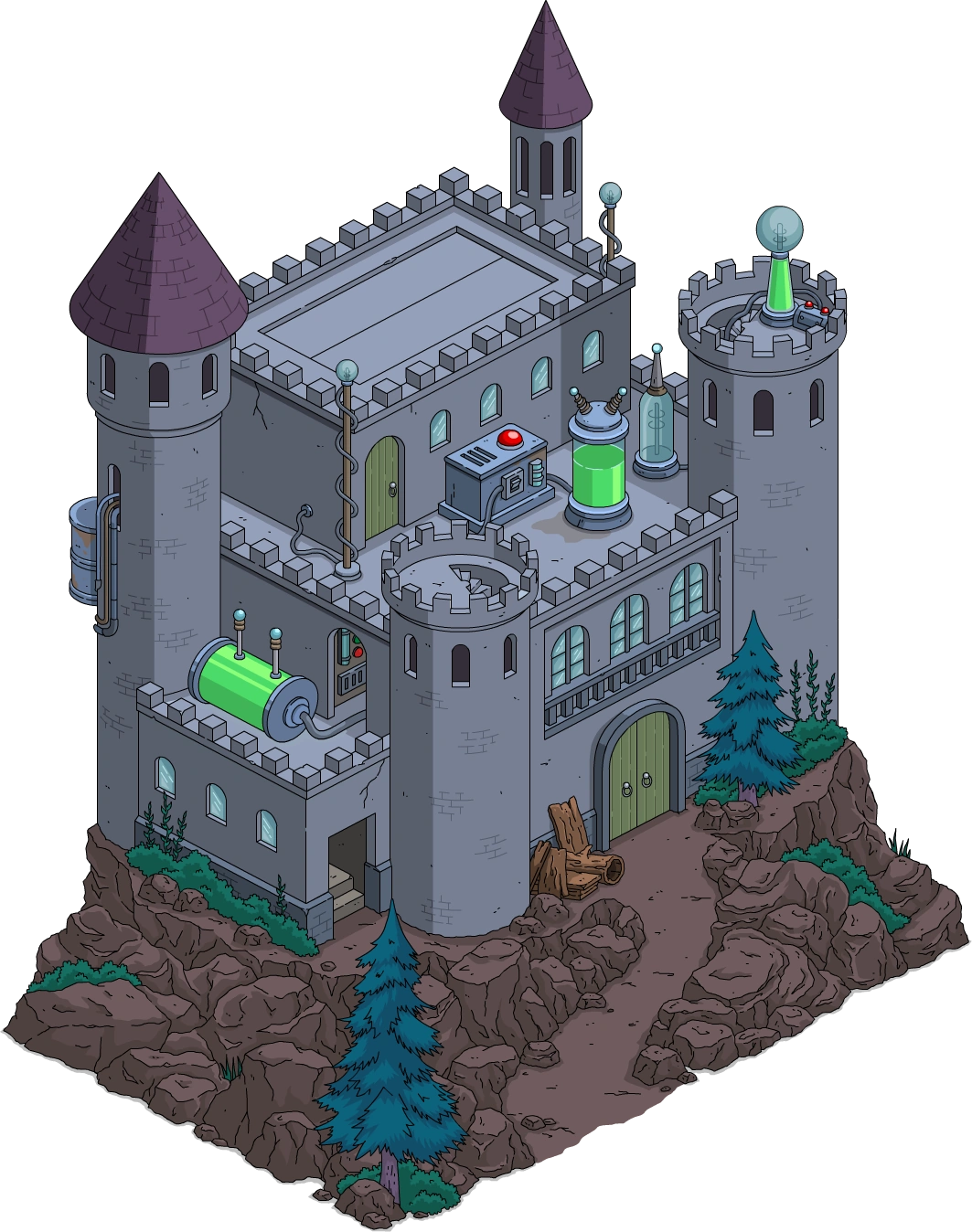 Monster's Castle | The Simpsons: Tapped Out Wiki | Fandom