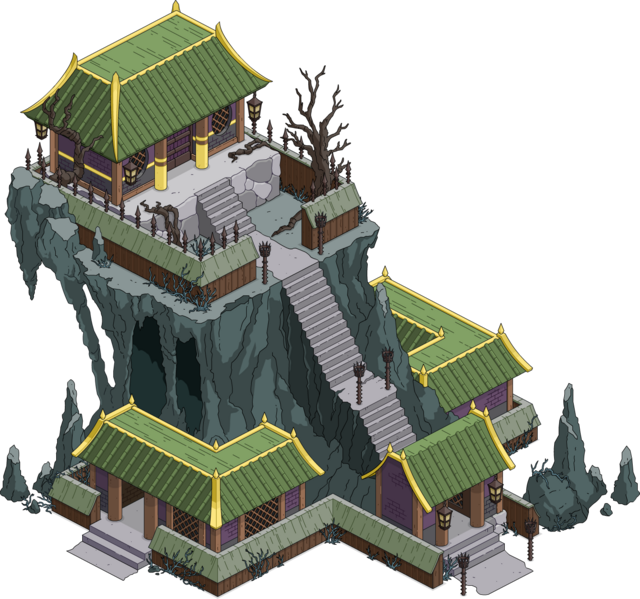Transylvanian Shaolin Monastery | The Simpsons: Tapped Out Wiki | Fandom