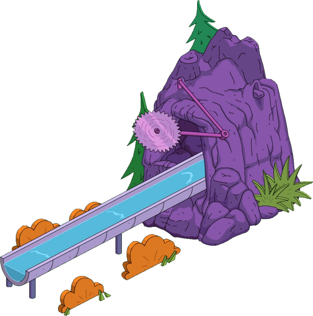 Log Ride Long Track | The Simpsons: Tapped Out Wiki | Fandom