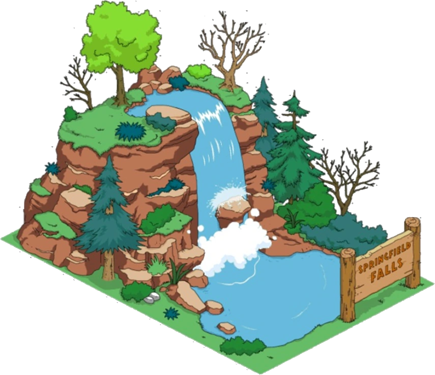 Springfield Falls | The Simpsons: Tapped Out Wiki | Fandom