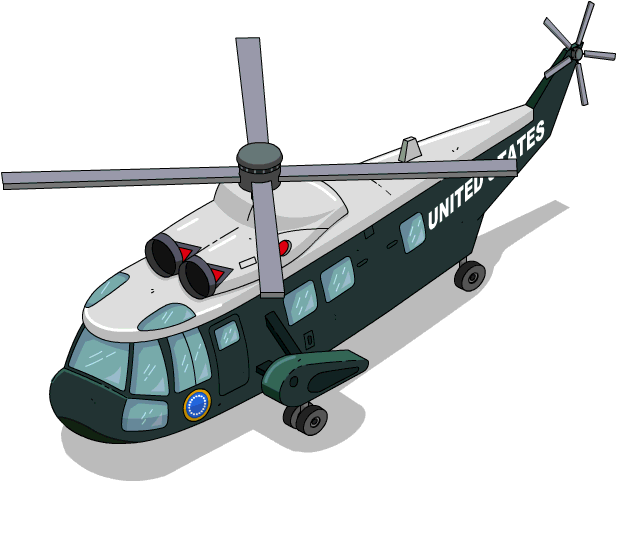Marine One | The Simpsons: Tapped Out Wiki | Fandom
