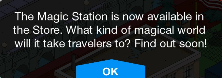 Magic Station Promo | The Simpsons: Tapped Out Wiki | Fandom