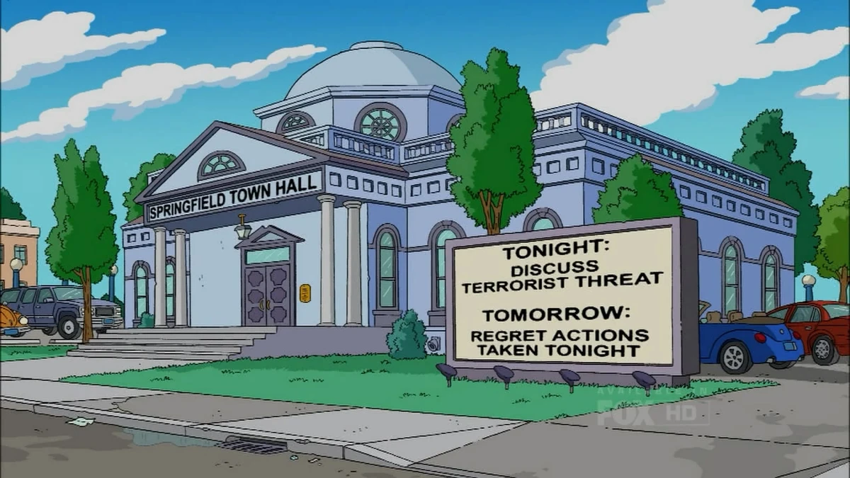 Town Hall | Los Simpson Springfield Wiki | Fandom