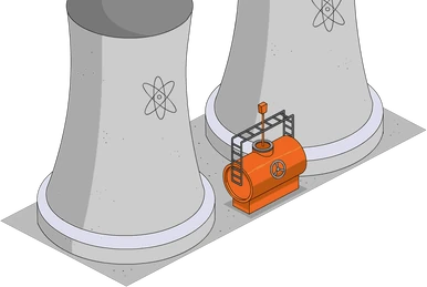 River Power Plant Simpsons