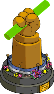 Inanimate Carbon Rod Monument | The Simpsons: Tapped Out Wiki | Fandom