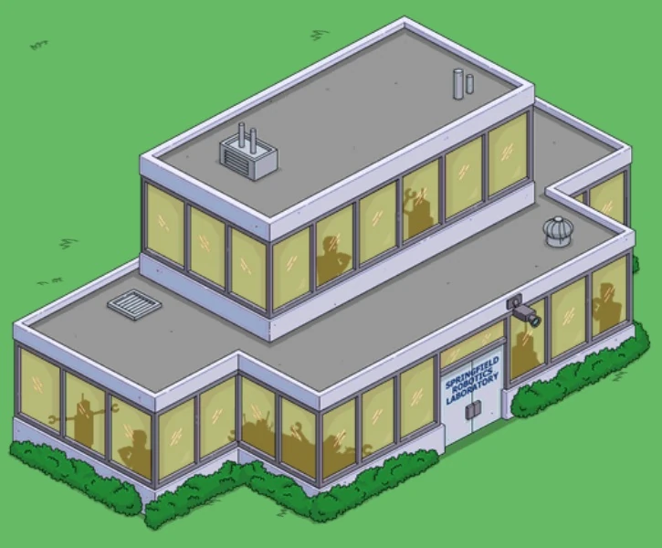 Springfield Robotics Laboratory | Los Simpson Springfield Wiki | Fandom