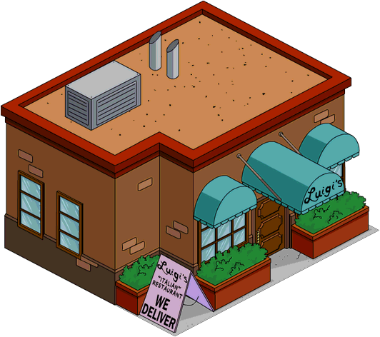 Luigi's | The Simpsons: Tapped Out Wiki | Fandom