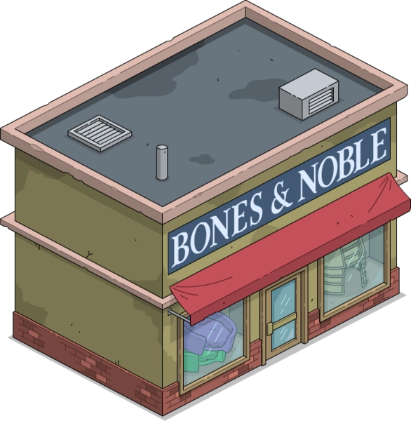 Bones & Noble | The Simpsons: Tapped Out Wiki | Fandom