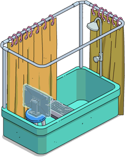 Shower Computer | Los Simpson Springfield Wiki | Fandom