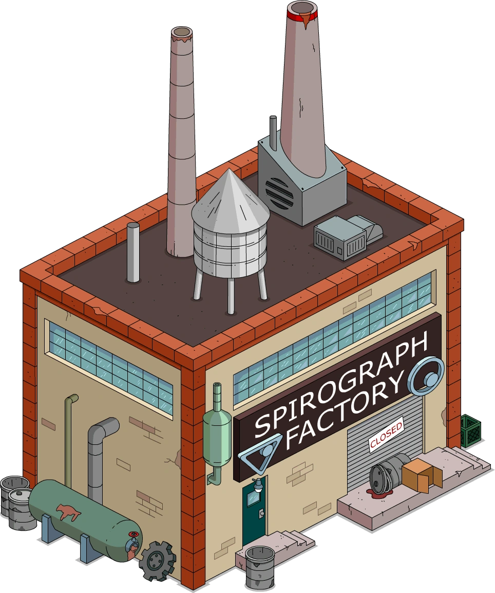 Spirography Factory | The Simpsons: Tapped Out Wiki | Fandom