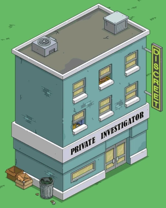 Private Investigator Office | Los Simpson Springfield Wiki | Fandom