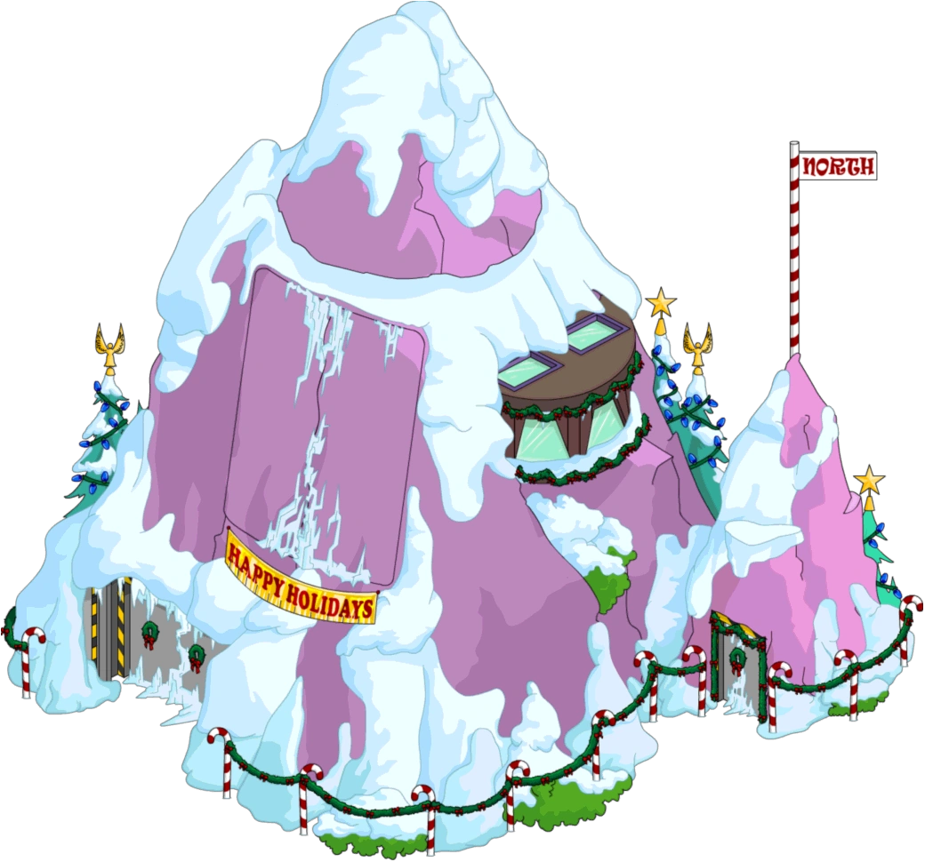 Christmas Volcano Lair | The Simpsons: Tapped Out Wiki | Fandom