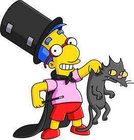 Magic Act Milhouse | The Simpsons: Tapped Out Wiki | Fandom