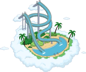 Heavenly Water Slide | The Simpsons: Tapped Out Wiki | Fandom