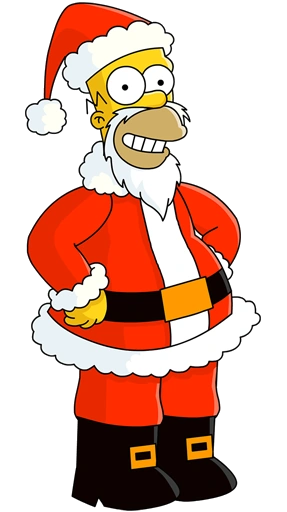 Santa Homer | The Simpsons: Tapped Out Wiki | Fandom