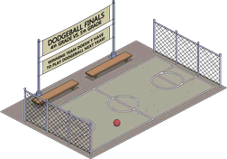 Dodgeball Court | The Simpsons: Tapped Out Wiki | Fandom