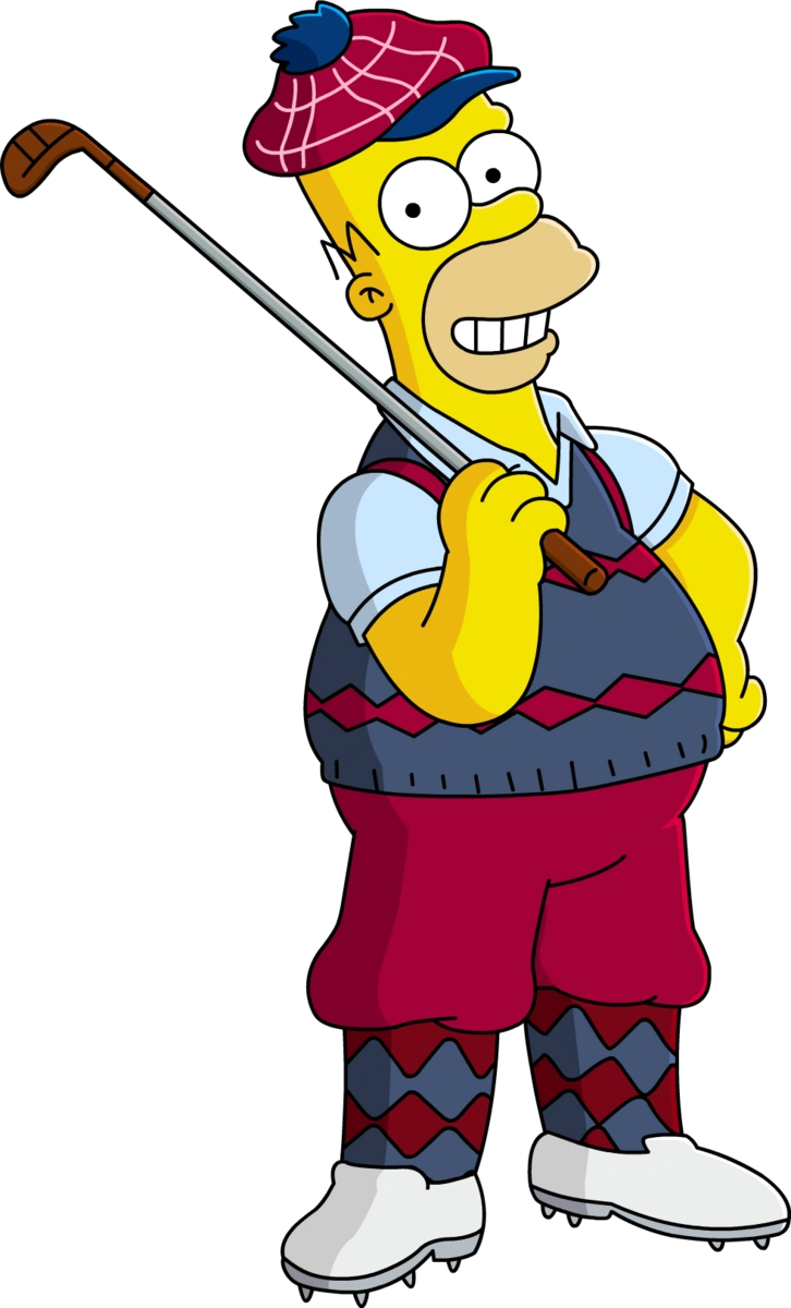 Golfing Homer | The Simpsons: Tapped Out Wiki | Fandom