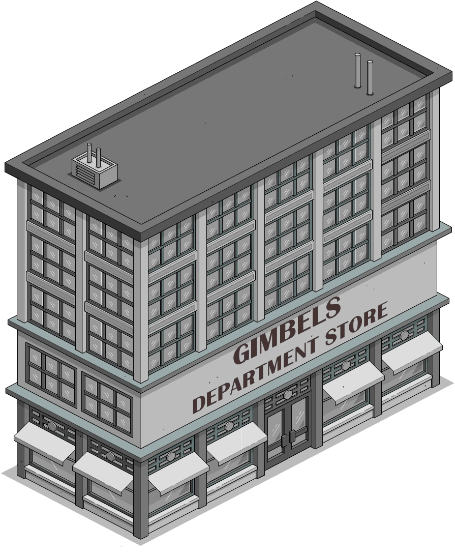 Gimbel's Department Store | The Simpsons: Tapped Out Wiki | Fandom