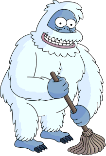 Snow Monster | Los Simpson Springfield Wiki | Fandom