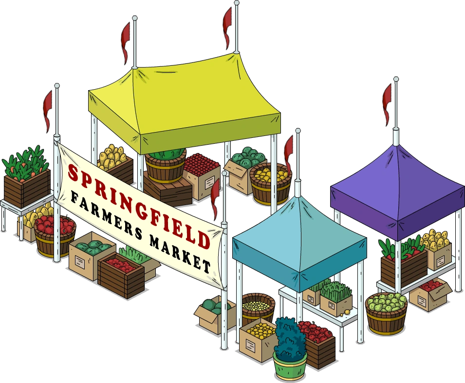 Springfield Farmers Market | The Simpsons: Tapped Out Wiki | Fandom