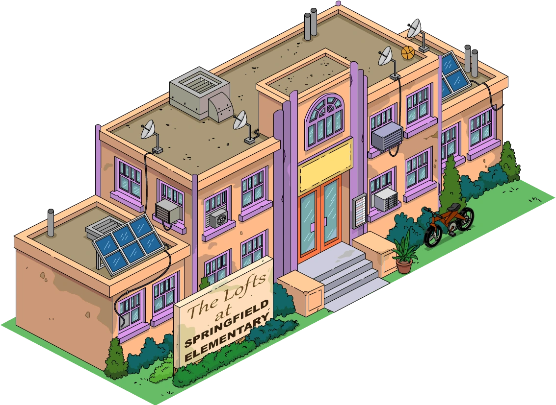 The Lofts at Springfield Elementary | Los Simpson Springfield Wiki | Fandom