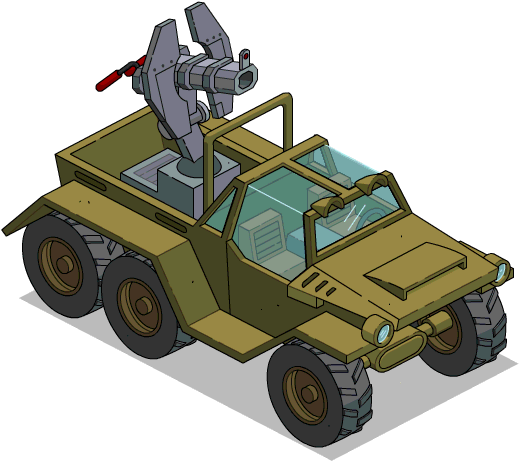 Future Military Jeep | The Simpsons: Tapped Out Wiki | Fandom