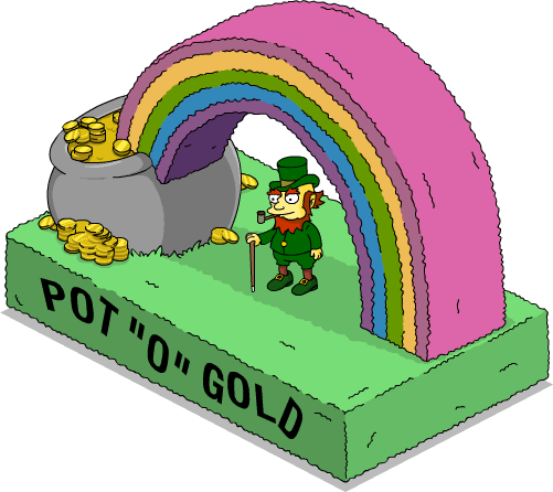 Pot "O" Gold Float | The Simpsons: Tapped Out Wiki | Fandom