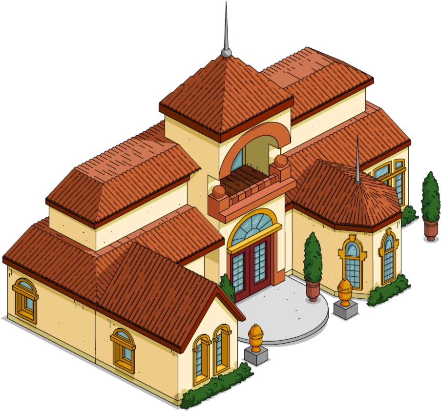 Krusty's Mansion | The Simpsons: Tapped Out Wiki | Fandom