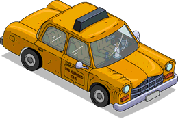 Unlicensed Taxi | The Simpsons: Tapped Out Wiki | Fandom